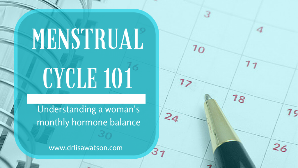 Menstrual Cycle 101 – Dr. Lisa Watson