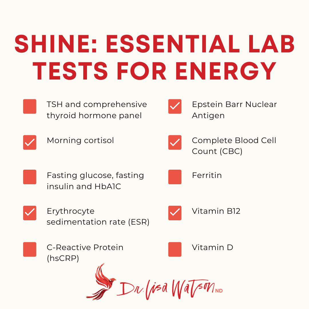 Igniting Energy: essential lab tests for fatigue | Dr. Lisa Watson